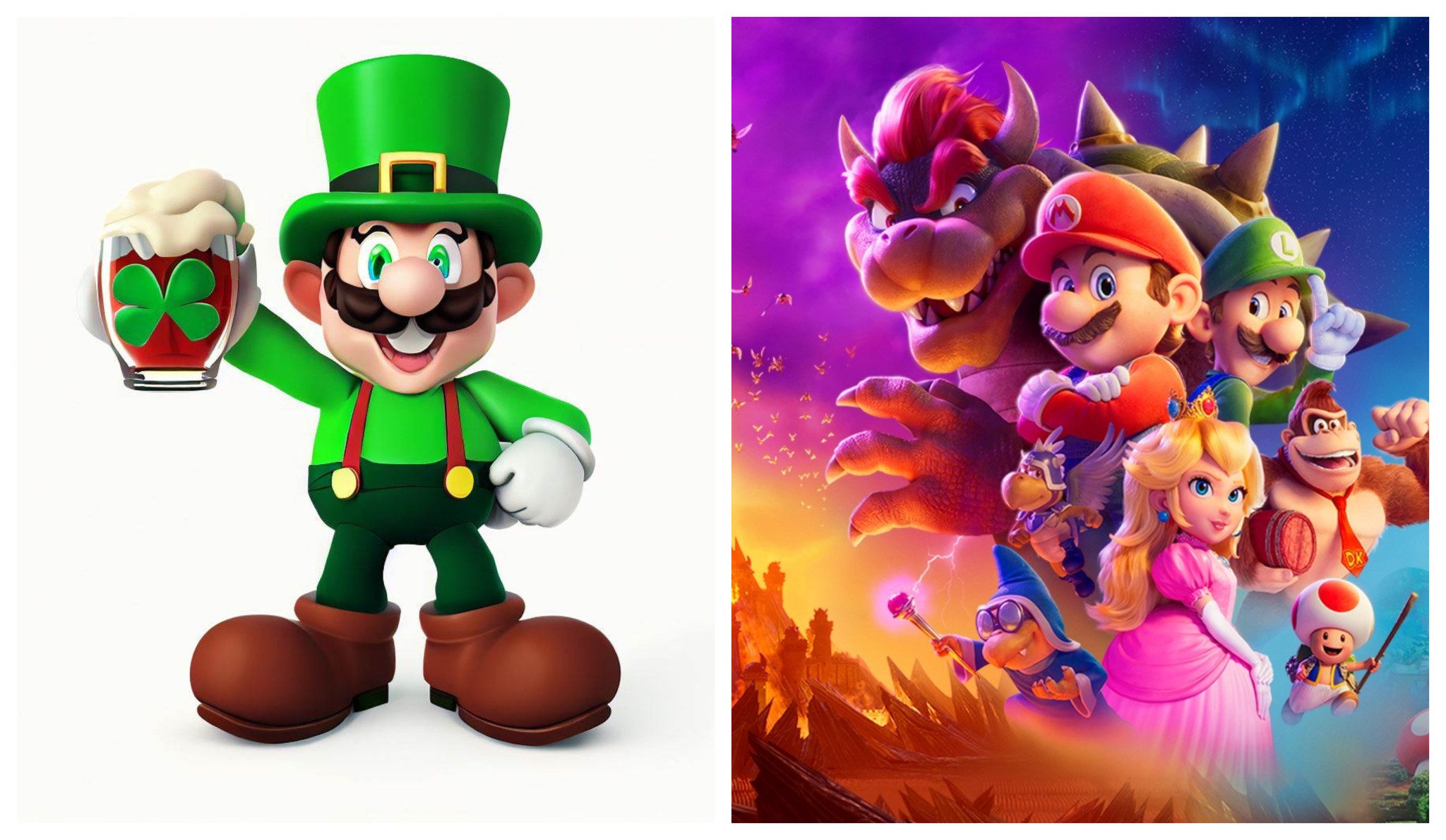 Super Mario Sequel Will Include Mario’s Irish Cousin Paudie The ...