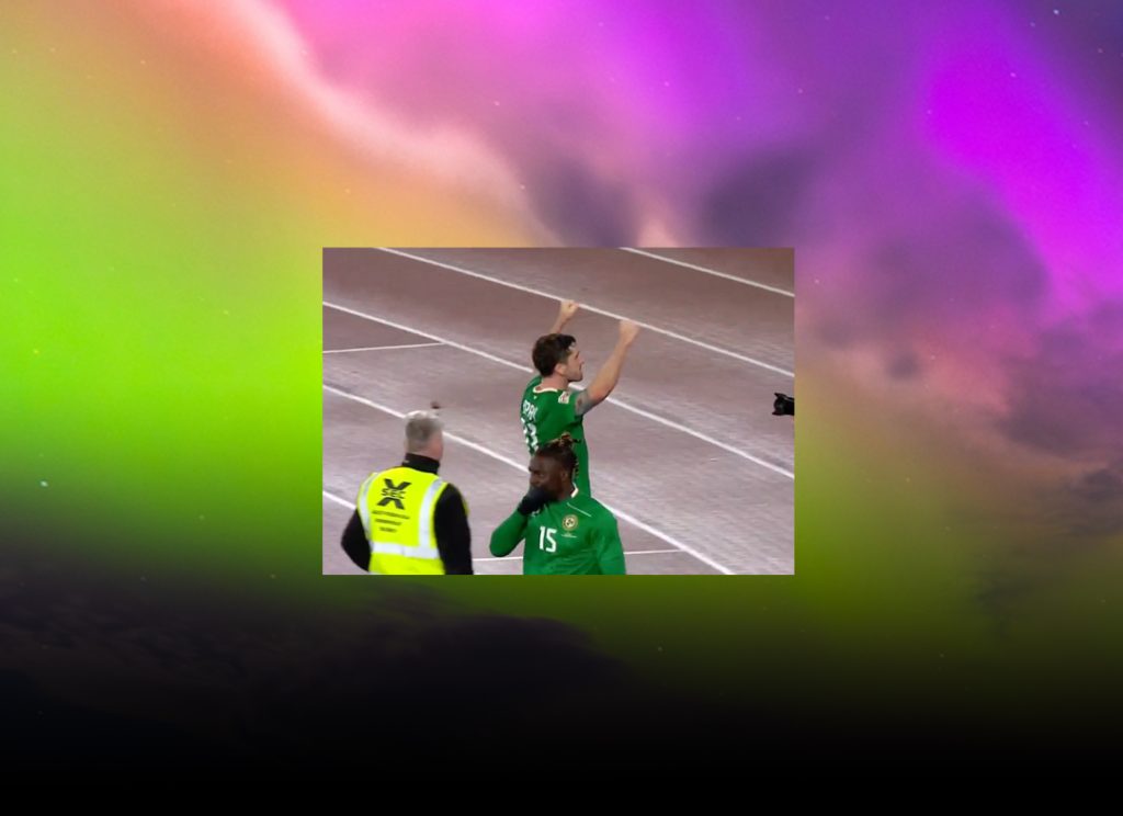 Rare Irish Soccer Victory Visible Throughout Ireland Last Night ...