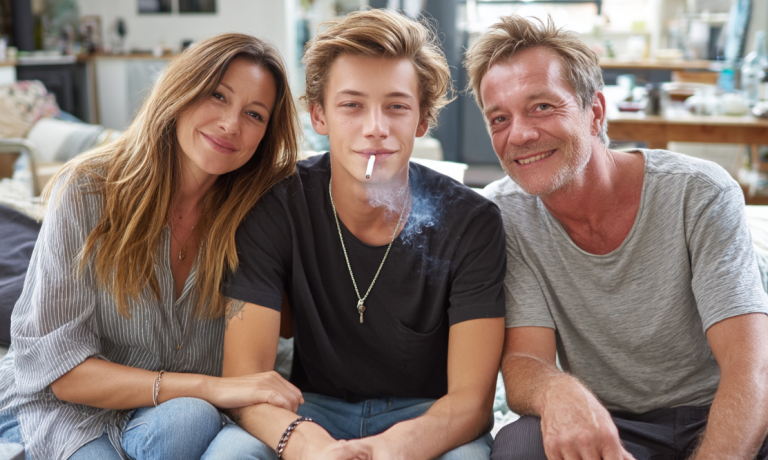 Parents Actually Proud Teenage Son Smoking Real Cigarettes Over Vapes ...